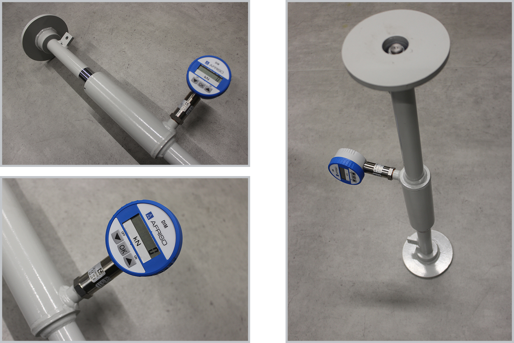 Forklift clamp force tester - LOTRIČ Metrology